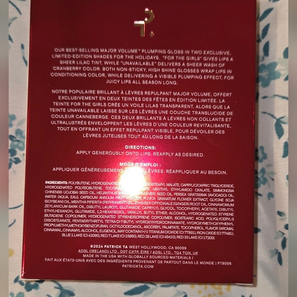 Patrick Ta | Makeup | New Year 226 Patrick Ta Holiday Major Volume ...